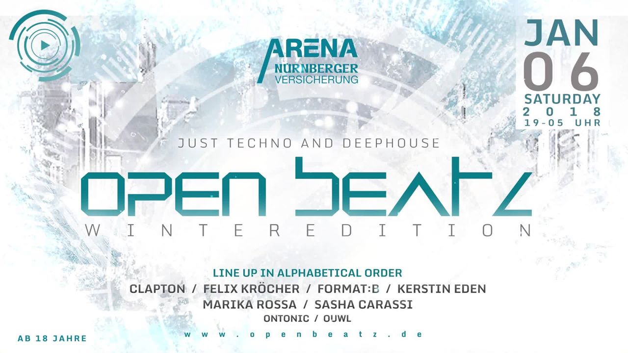 Open Beatz Winter Edition 2018 – Der erste Techno im neuen Jahr ...
