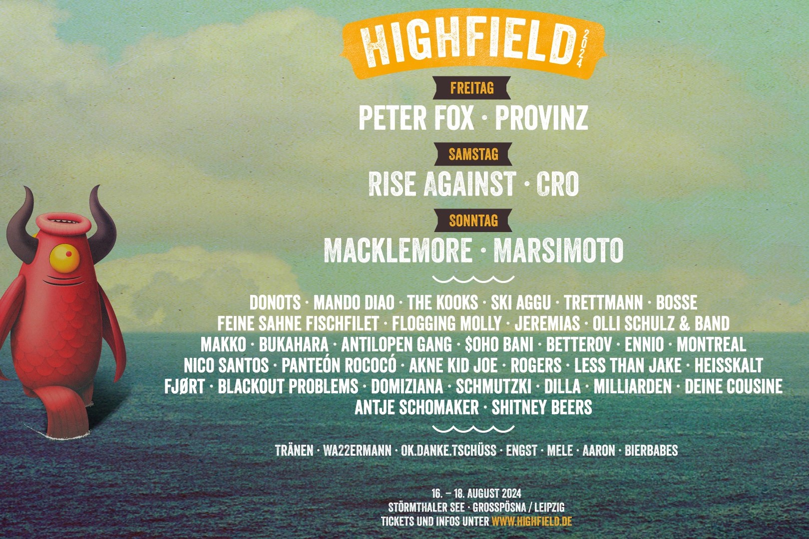 Highfield Festival bestätigt 17 neue Acts - onelastpicture